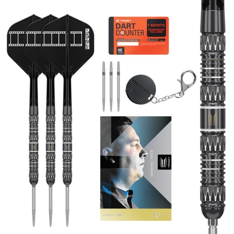 Lotki Target Chris Dobey 95K 95% Tungsten SP Steel Tip Darts - Baltic Darts